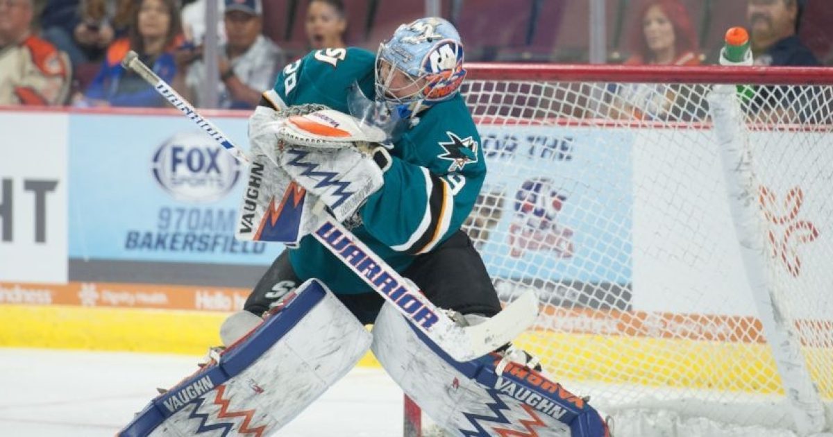 San Jose Barracuda | Barracuda Recall Goaltender Stephon Williams