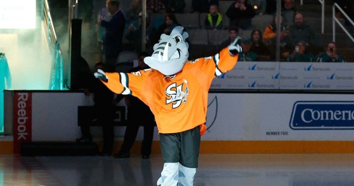 San Jose Barracuda | San Jose Barracuda Introduced Mascot Frenzy…