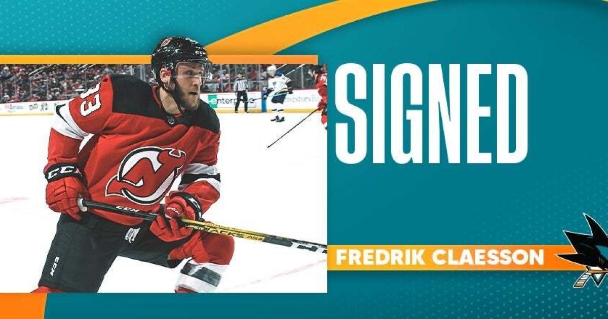 San Jose Barracuda | Sharks Sign Defenseman Fredrik Claesson