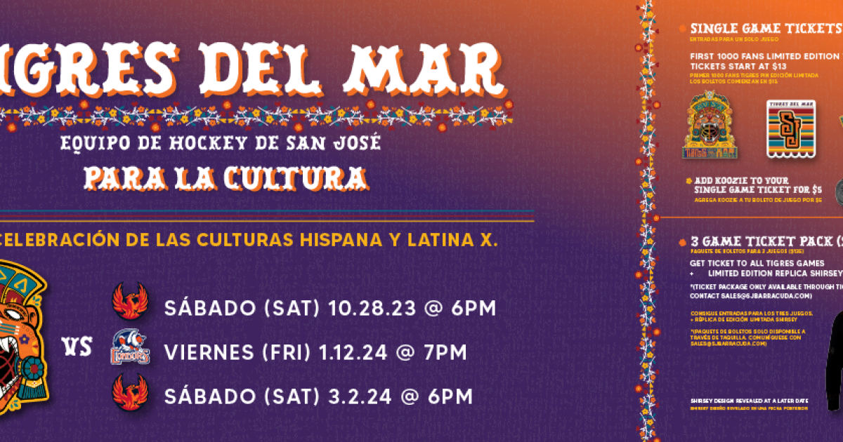 San Jose Barracuda | San Jose Barracuda to Celebrate Latinx and…